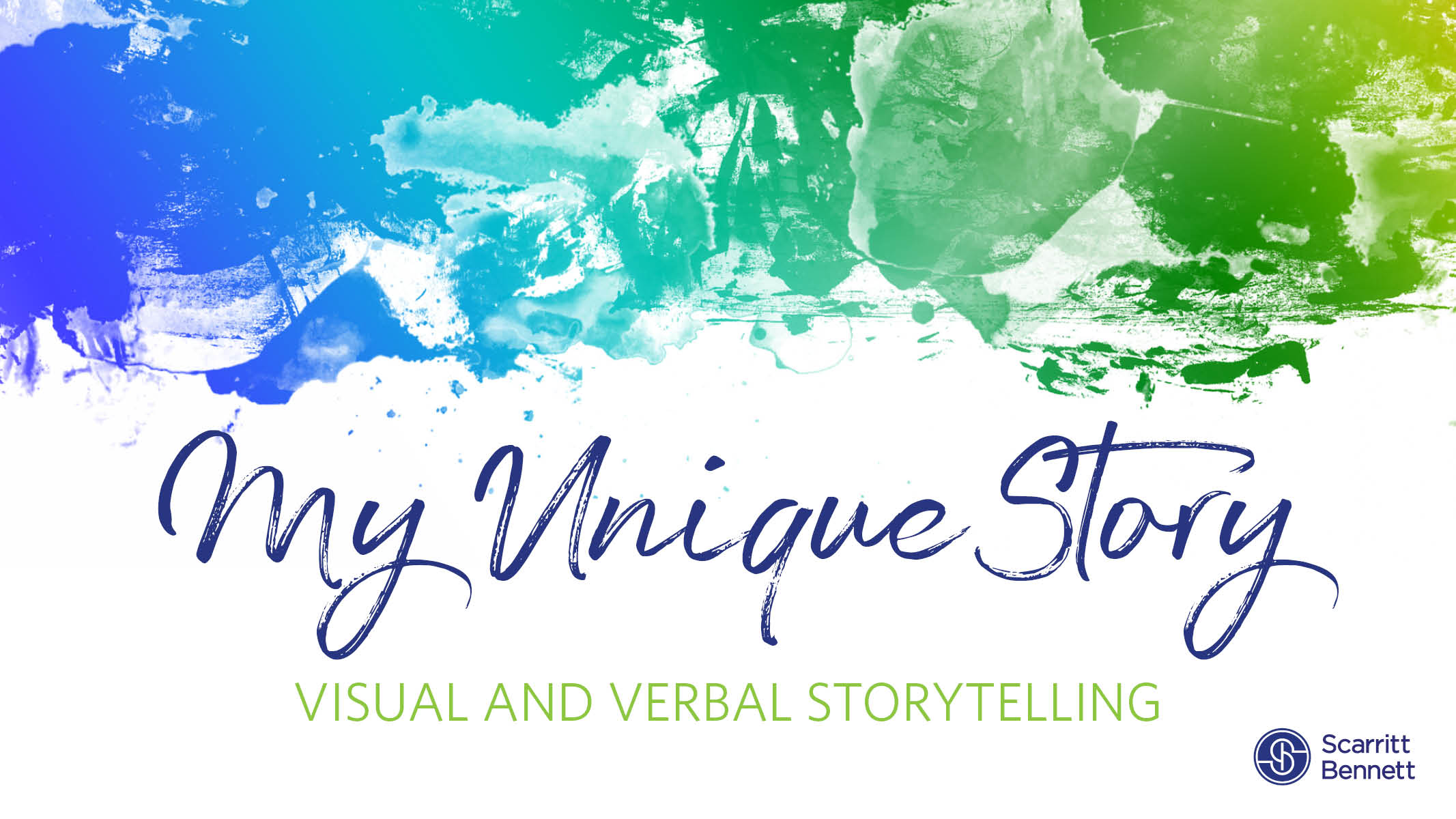 My Unique Story Visual And Verbal Storytelling Scarritt Bennett Center
