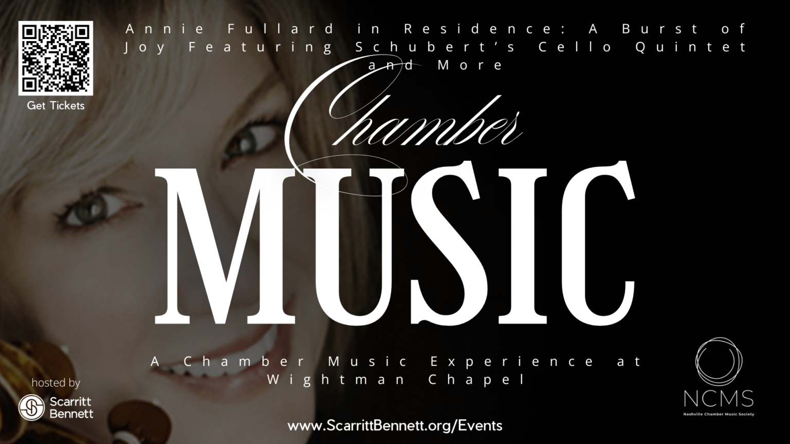 NCMS Concert | Annie Fullard in Residence: A Burst of Joy Featuring ...