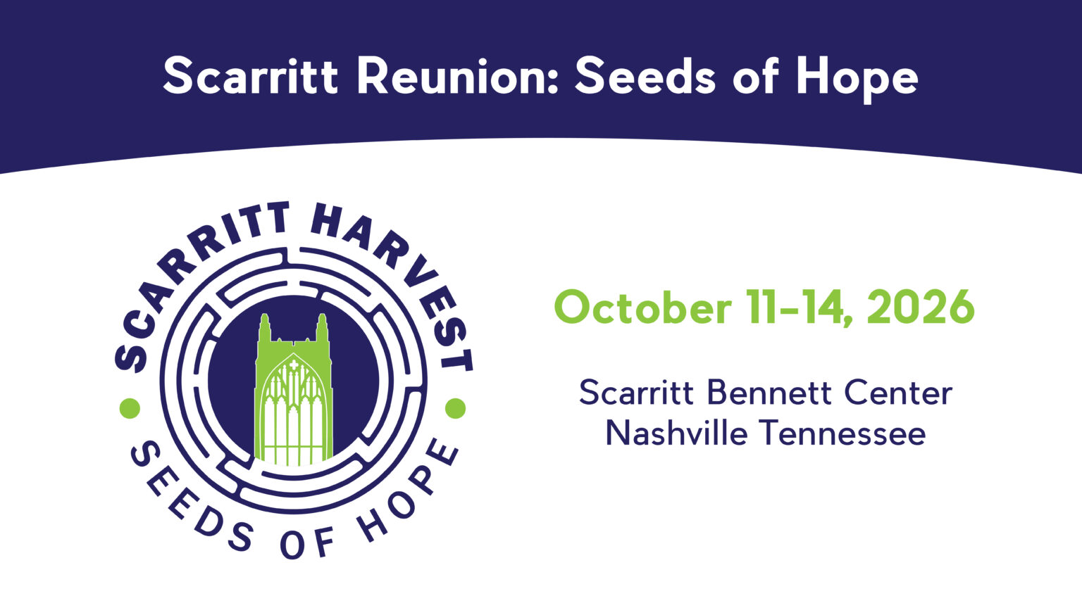 Scarritt Alumni/ae Reunion: Scarritt Harvest . Seeds of Hope - Scarritt ...